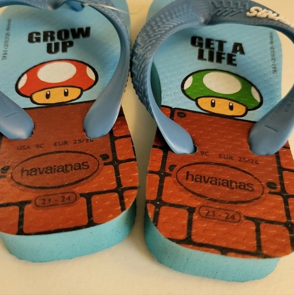 Havaianas | Shoes | Havaianas Super Mario Brothers Toad Flip Flop ...